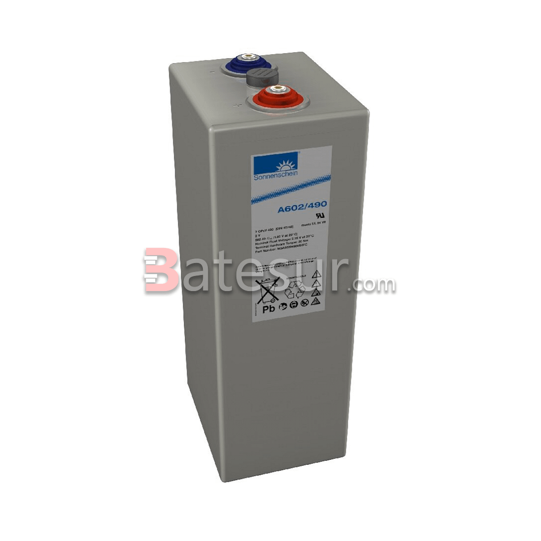 Batería estacionaria GEL Sonnenschein A602/580 2V – 582Ah -2V 7 OPzV ...