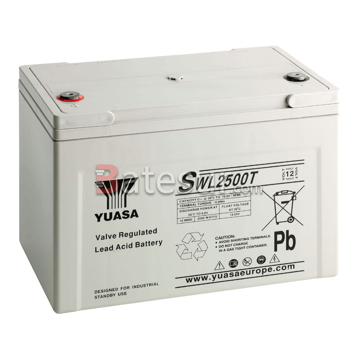YUASA SWL2500 - Batería AGM SAI 12V 93,6Ah - M5-F | Batesur.com